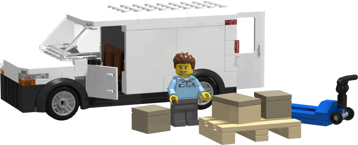 Next Brick Deliver | Custom LEGO® Trucks for Global Logistics by DD Bricks