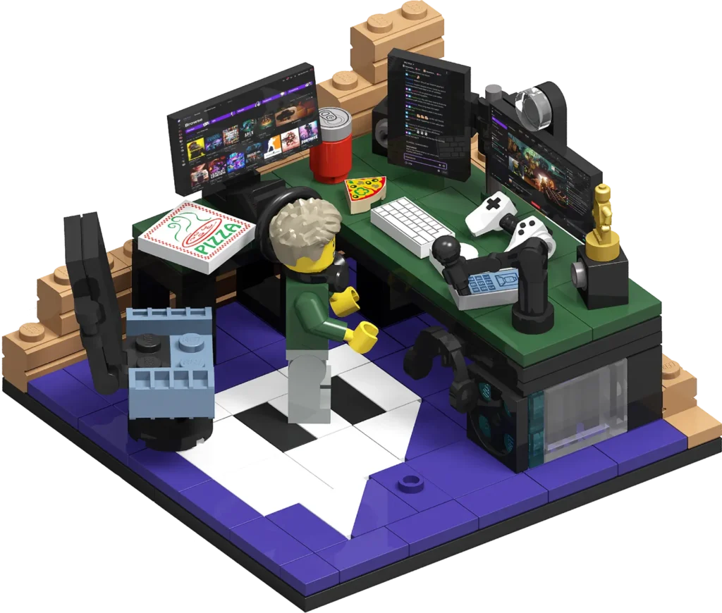 Entertainment & Media - Custom LEGO® Brick Corporate Gifts - DD Bricks